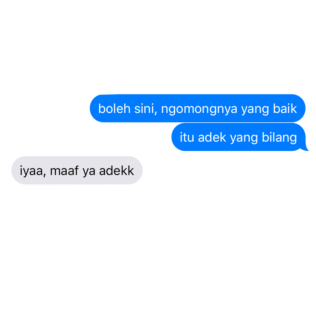 Adek jelek? — minwon few tweets au ft sc as ww's brother ; part of ...