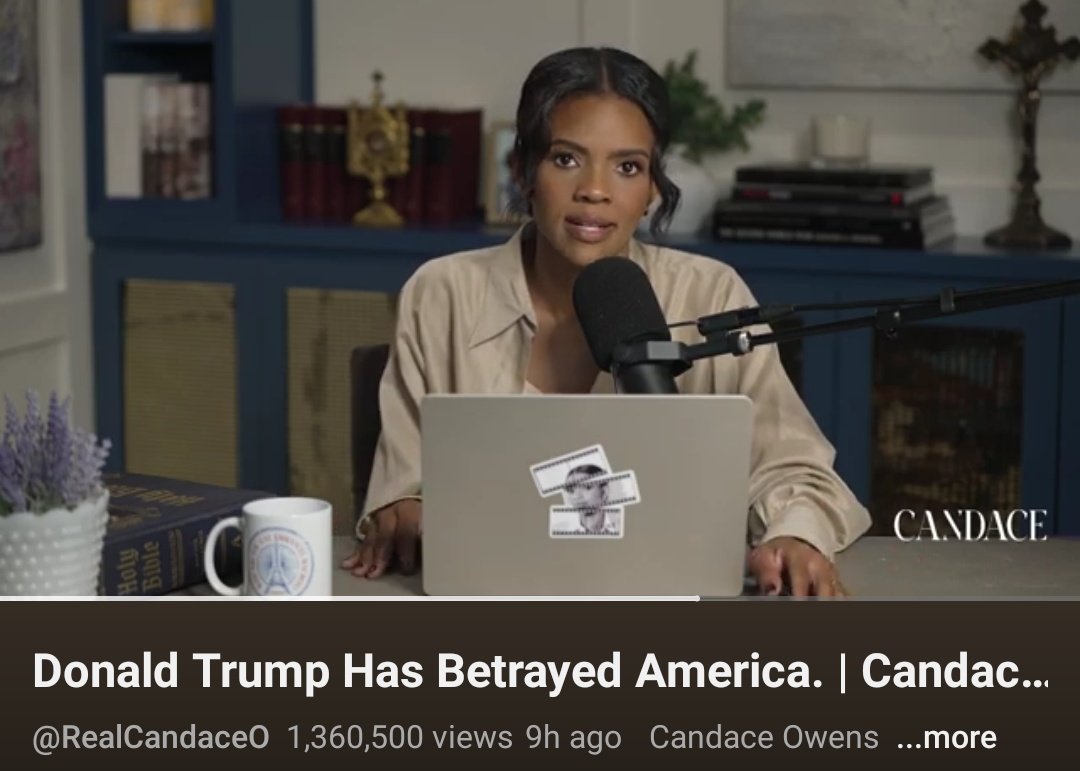 The world's top Republican podcaster, Candace Owens, says Trump is a ...