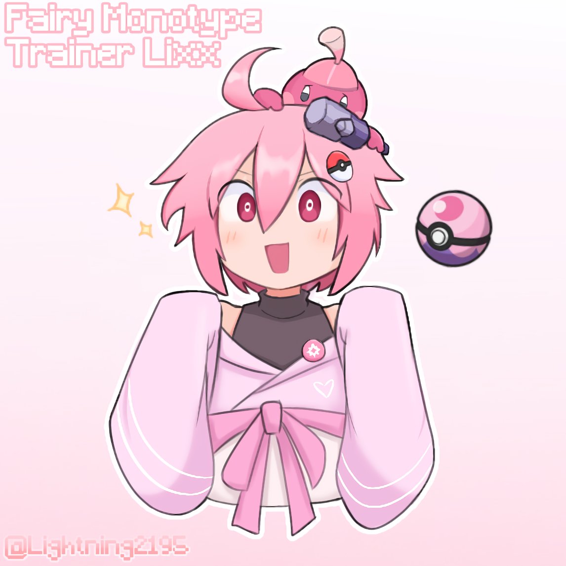 Fairy Monotype Pokemon Trainer Lixx & Tinkatink sorry no gijinka stuff ...