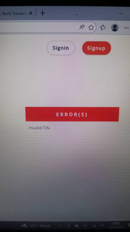 This is how i resolved this issue. Steps to Make Payment on the FCT-IRS ...