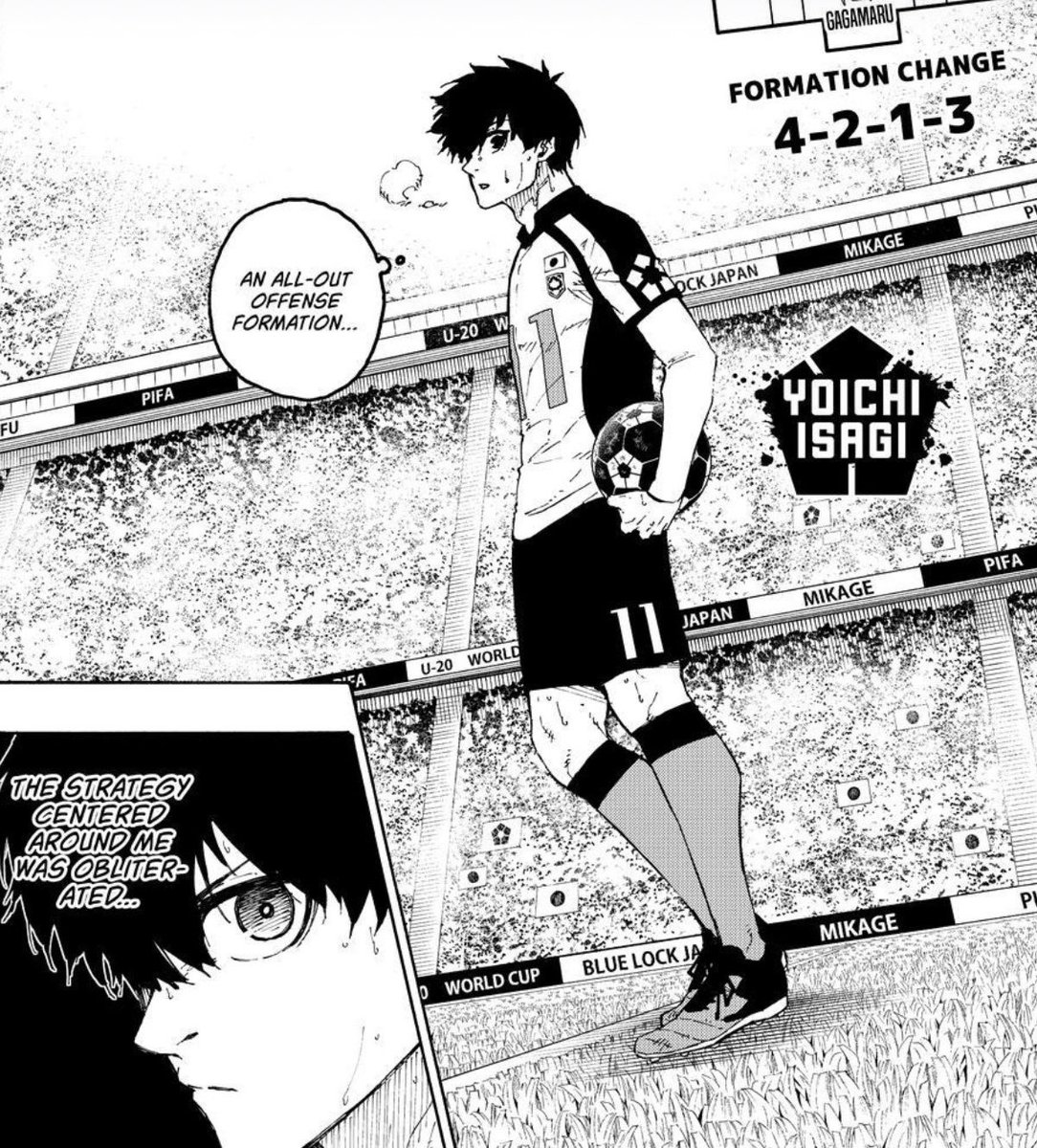 For yall to scream Isagis having a bad game ,he’s upset because the ...