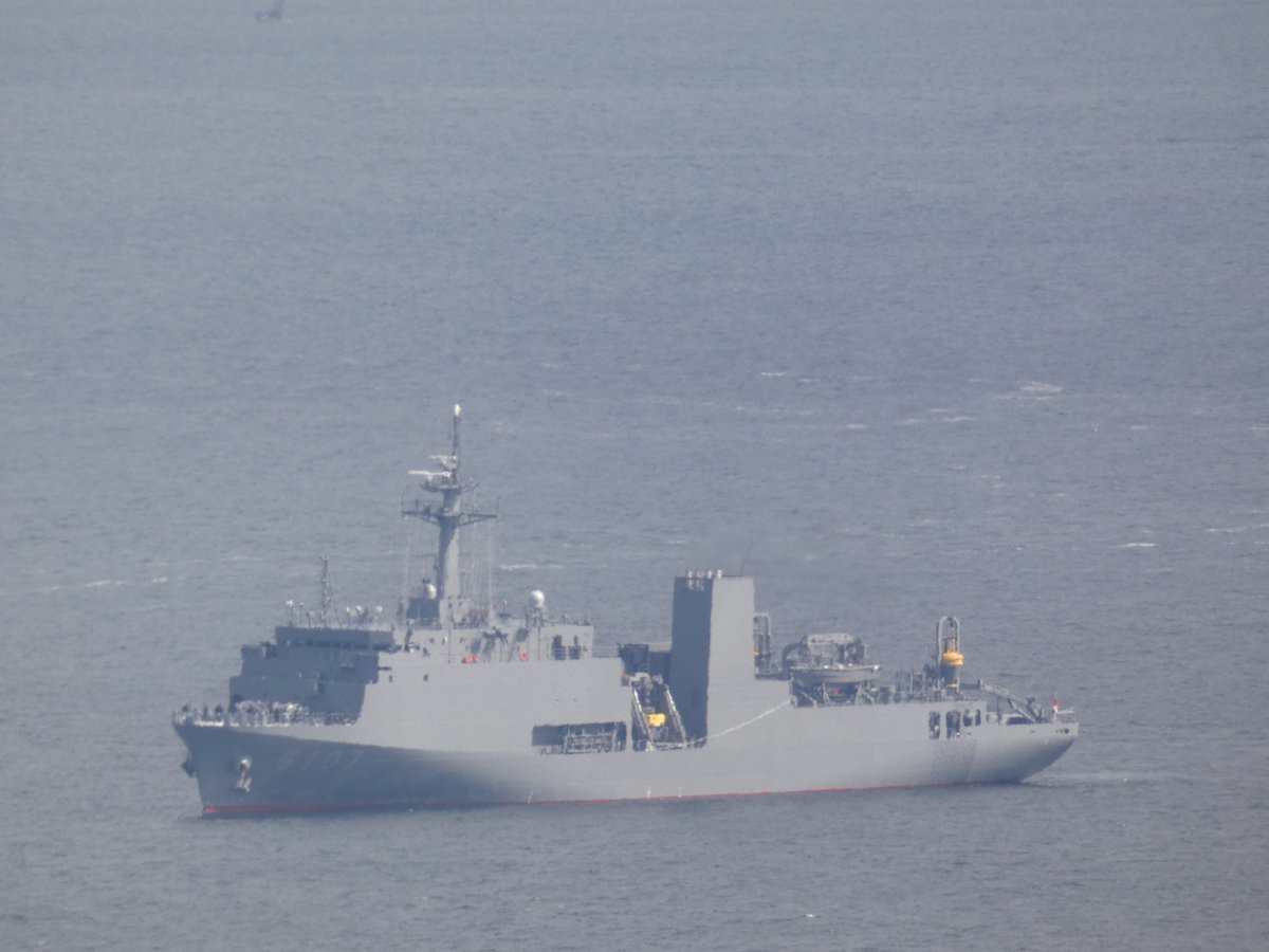 海洋観測艦「あかし（JS Akashi, AGS-5107）」、Welcome。これからも宜しく。
