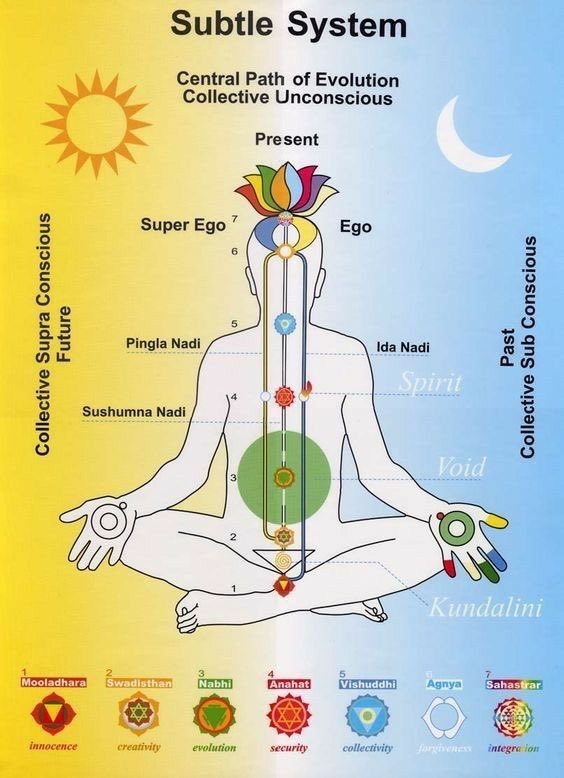 The human being is not just a physical body. Within us flows a subtle ...
