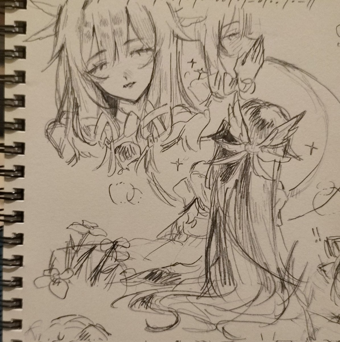 More Sandbina Sandbina Sandrone Columbina Genshinimpact Fanart 8031
