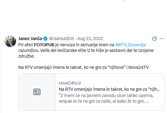 Blatenje, kakršnega organizira SDS, je ravnatelja pahnilo v smrt. Ob ...