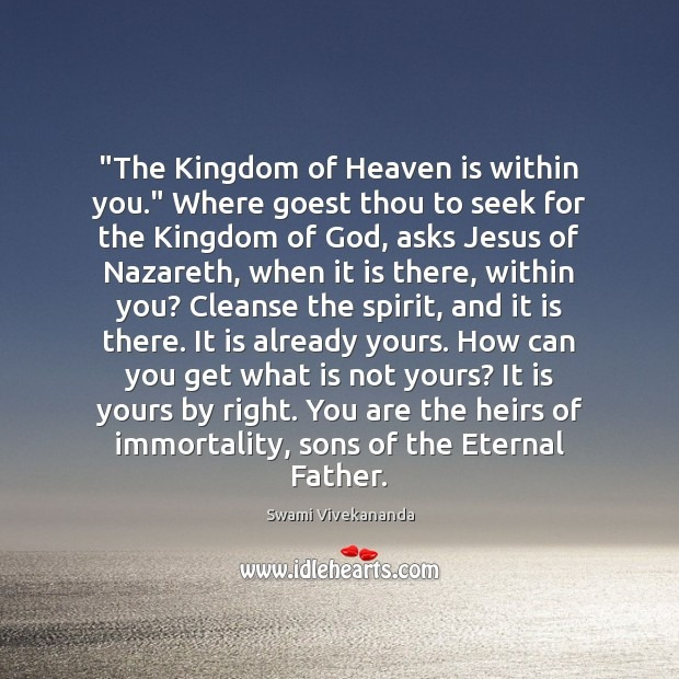 GOD IS WITH(IN) US, AS US "I Searched for God and Found Only Myself; I ...