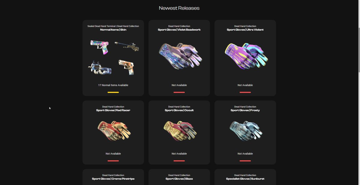 Ya están disponibles todos los nuevos skins y guantes en SkinSniper ...