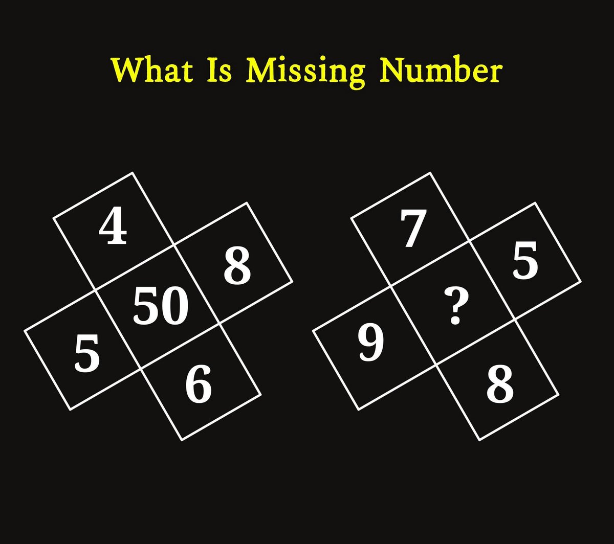 What's the missing number 🤔