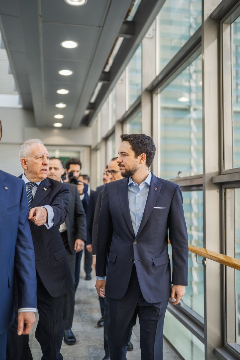 His Royal Highness Crown Prince Al Hussein visits Royal Jordanian ...