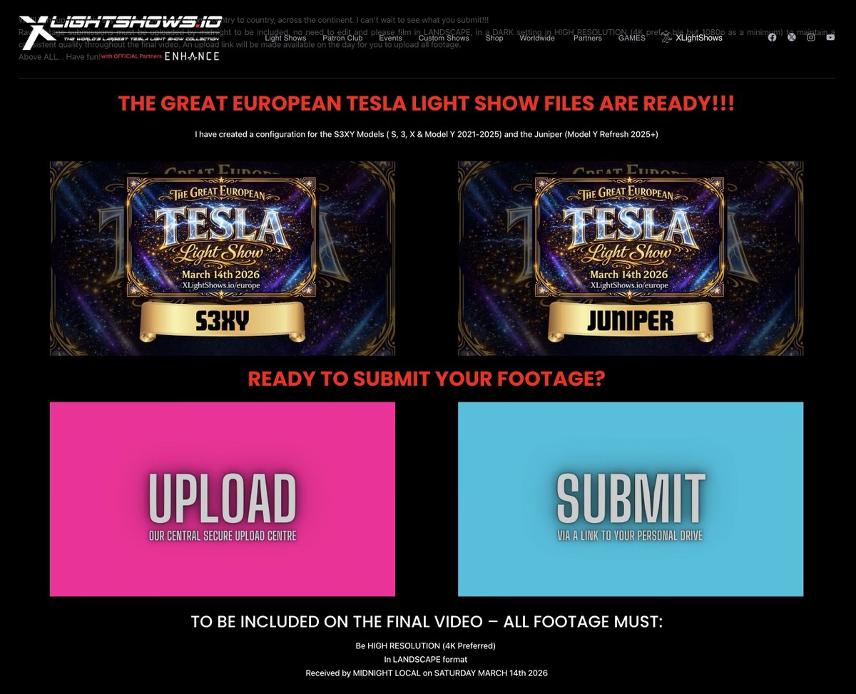 Simon Pollock (né Tesla Light Shows) (@Teslalightshows) / Posts / X