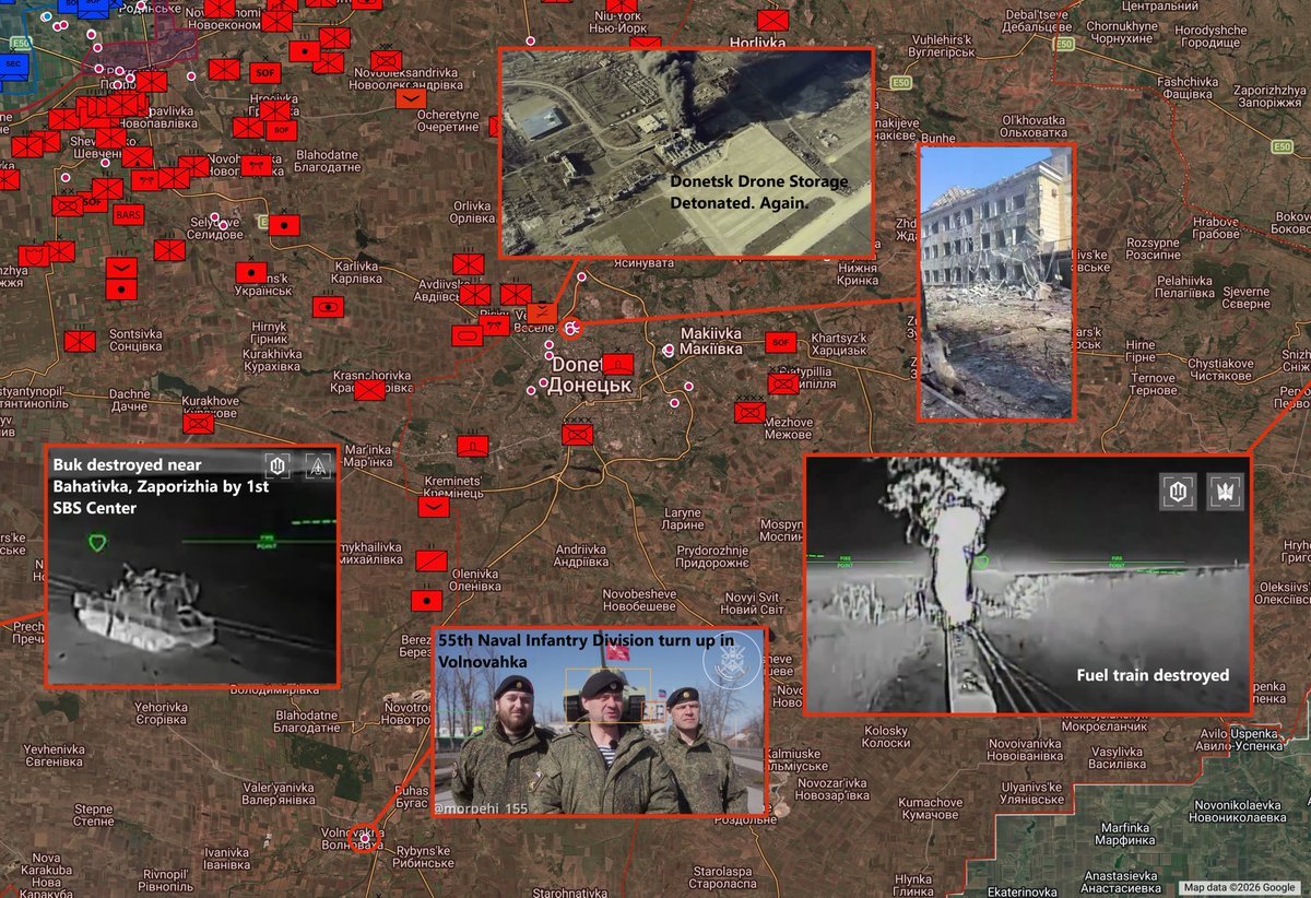 Ukraine map thread for Friday 13th March 2026 First update since Sunday ...