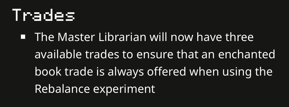 26.1 Pre-Release 2 is out! With a change to the Master Librarian trade ...
