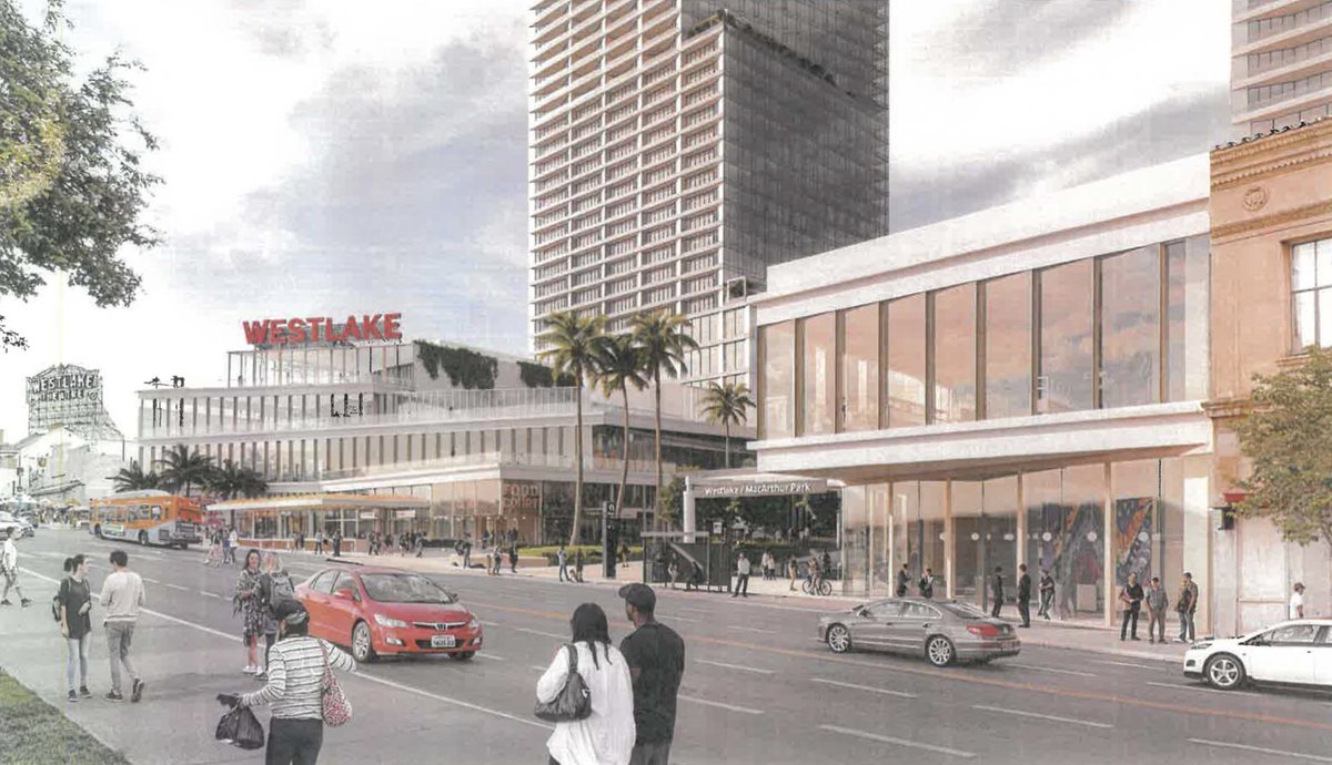 The Centro Project at Metro's Westlake/McAuthor Park station has ...
