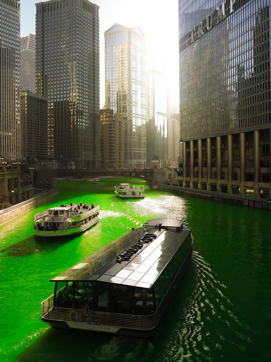 Chicago does St. Paddy’s Day different. You have to see it for yourself ...