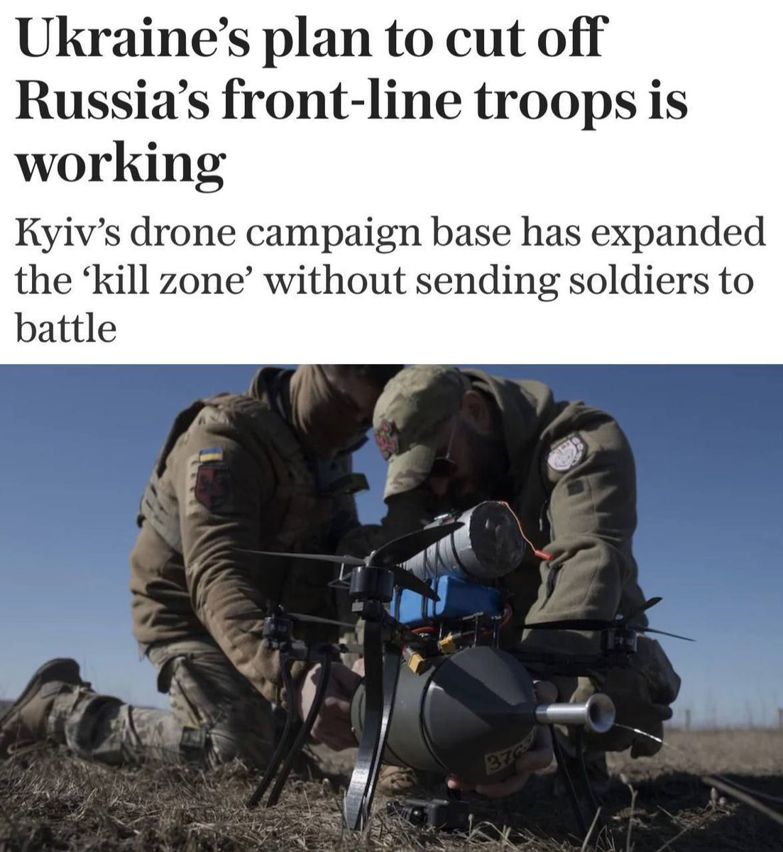 🪖🇺🇦 Ukraine has increased the range of drone strikes – from 50 to 150 ...