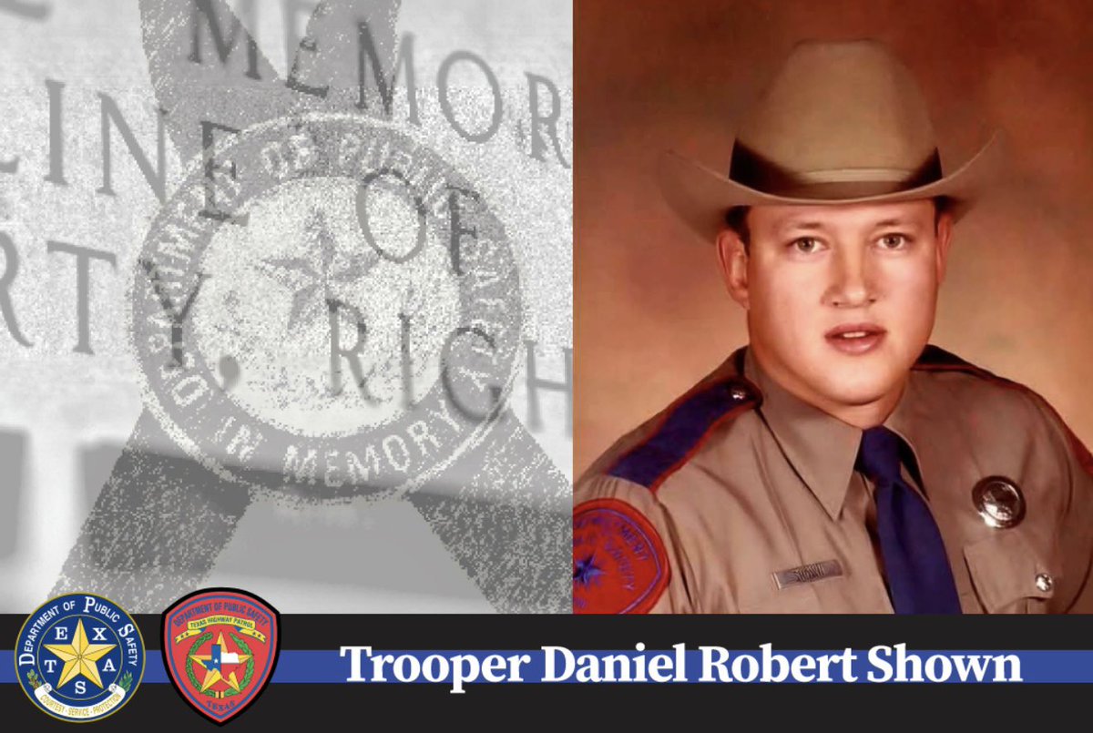 Today, we say goodbye to retired Trooper Daniel Robert Shown, 66, who ...