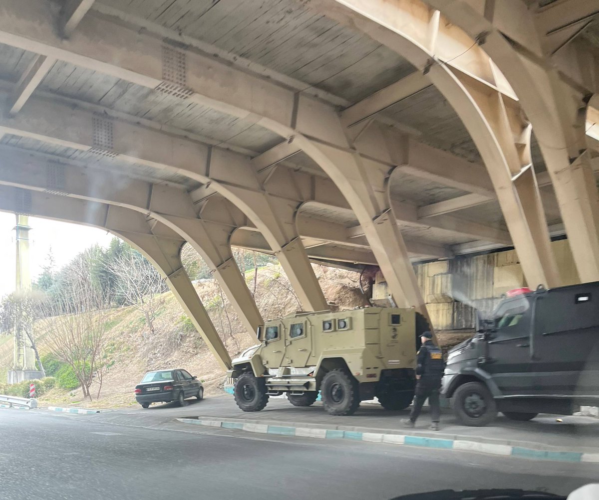 BREAKING: These two images show an example of hideout of Basij militia ...