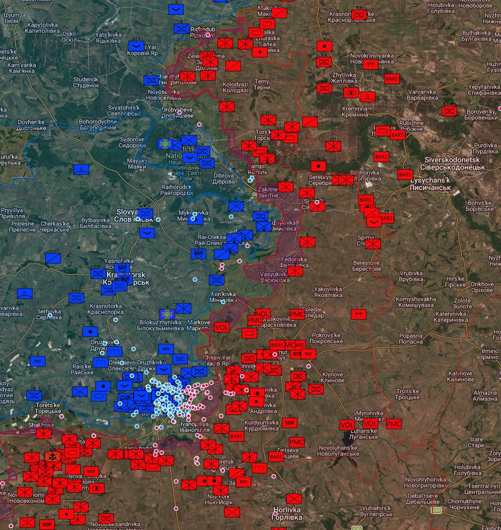 major units in the area are the 67th div, 2nd rate and not fully formed ...