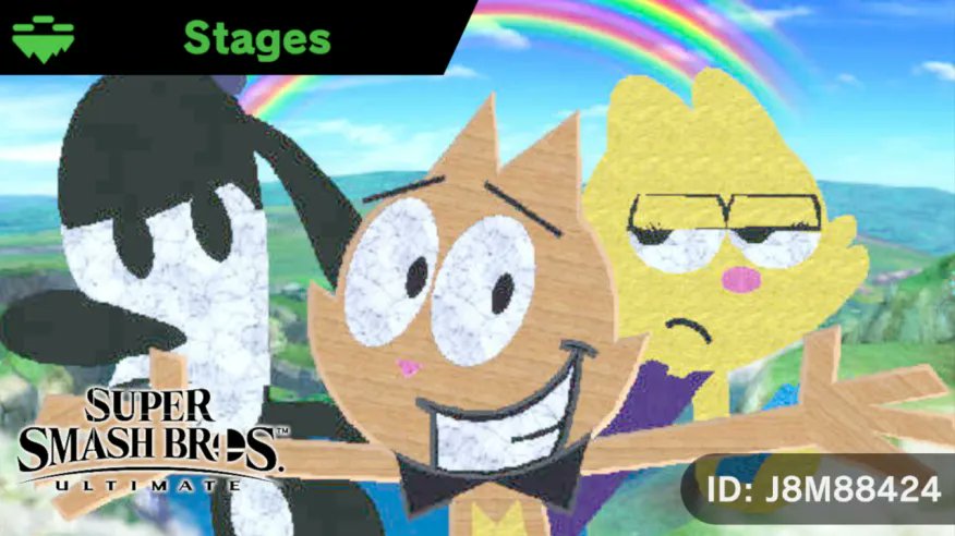 Jimenopolix⁩ has made a new Conroy Cat and Co. stage for "Super Smash ...