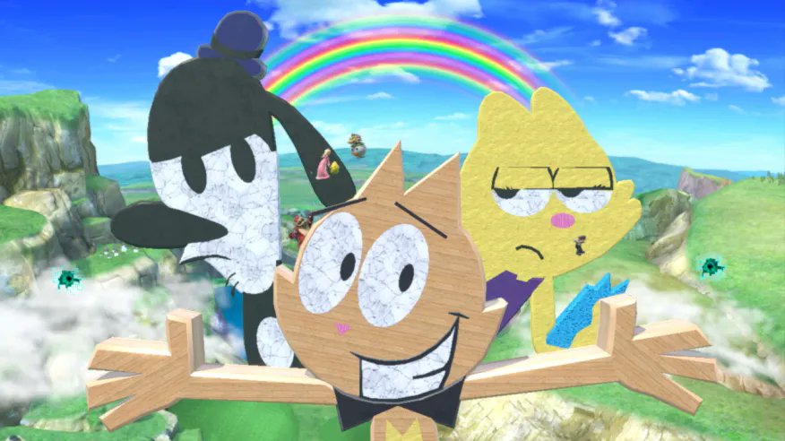 Jimenopolix⁩ has made a new Conroy Cat and Co. stage for "Super Smash ...