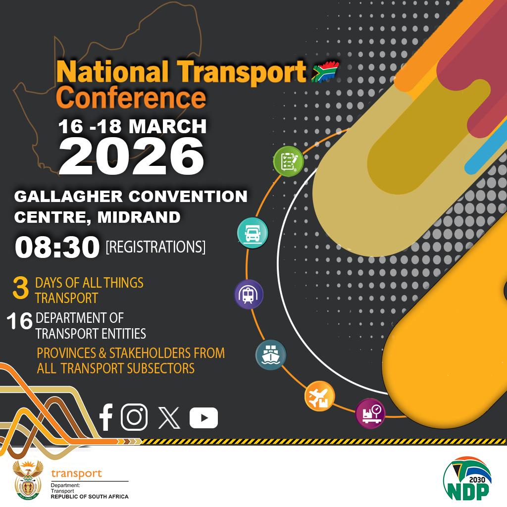📍Happening Today The Department of Transport is proud to announce the ...