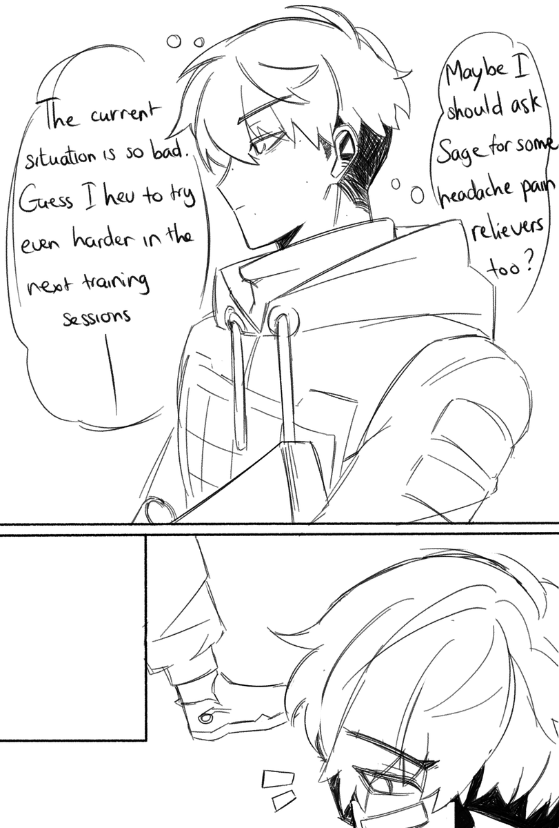 Mind Control [1/2] Sorry for rough sketch #Iso #Miks #Valorantfanart