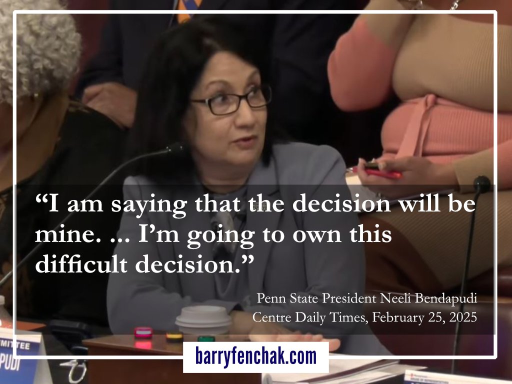 Barry J Fenchak '84, former Penn State Trustee (@Fenchak4Trustee ...