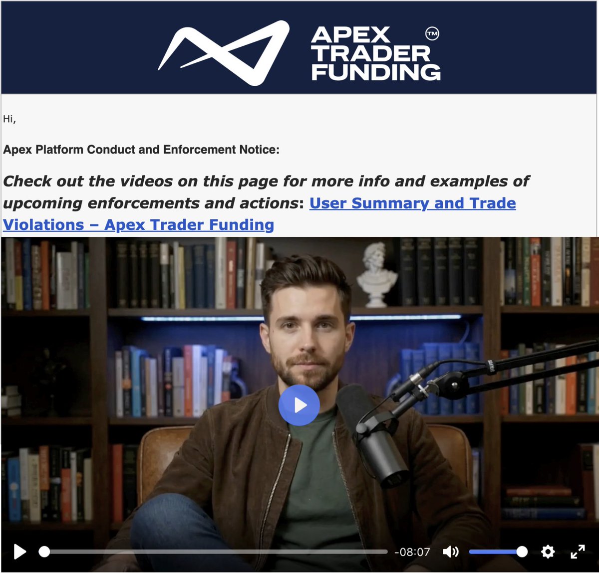 🚨 APEX JUST DECLARED WAR Mass Closures & Forfeitures Incoming Just ...