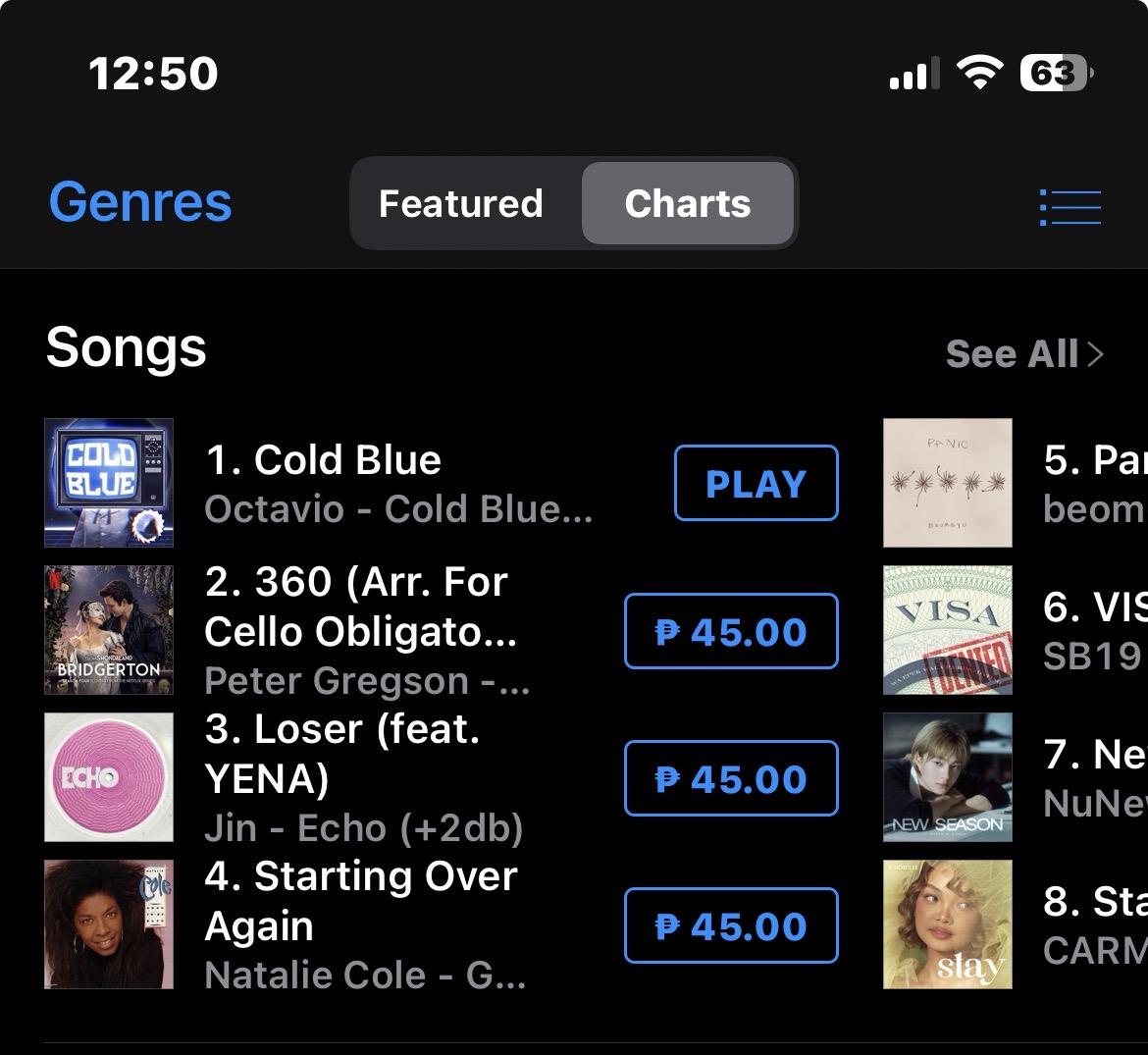 Cold Blue by Octavio of HOLOSTARS English -ARMIS- has hit #1 on the ...