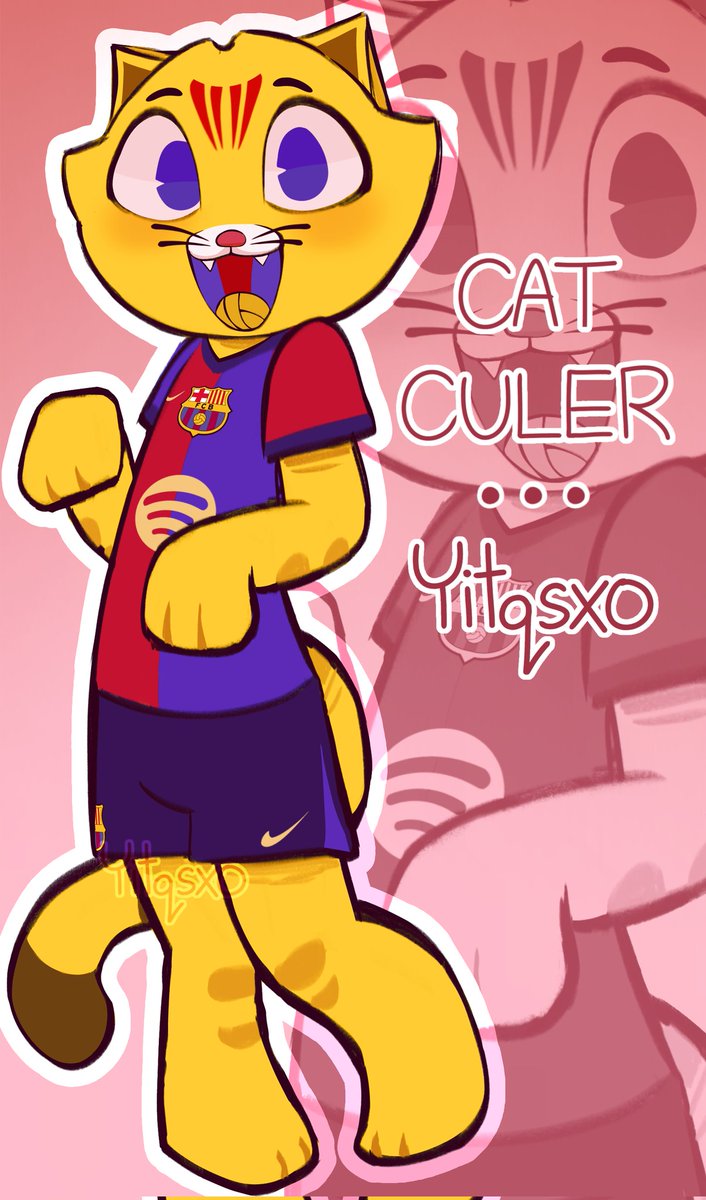 CAT CULER . . . #FCB #FCBarcelona #barcelona #barça #catculer #fanart