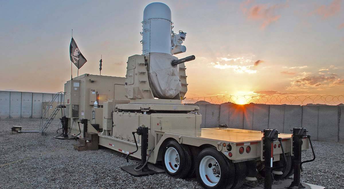 🇮🇷🇮🇶🇺🇸 A reminder that the American land-based Centurion CIWS employs ...