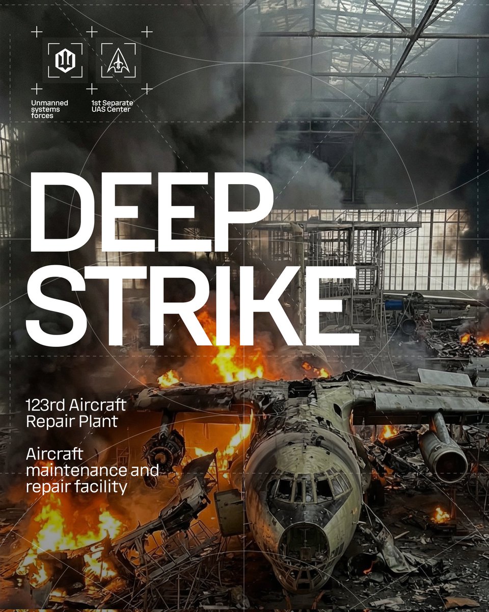Operators of the Unmanned Systems Forces strike a key enemy aircraft ...