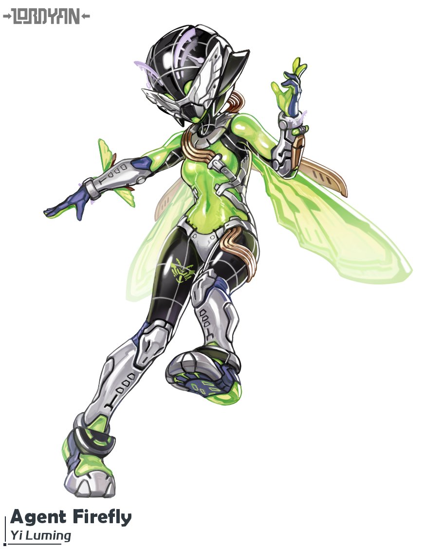 OC experiment A Firefly inspired tokusatsu hero