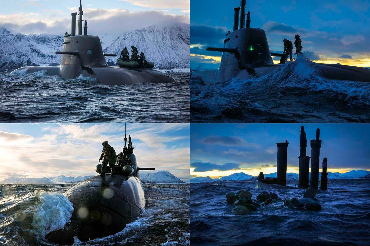 British Commando Forces Rehearse Covert Arctic Insertion from German ...