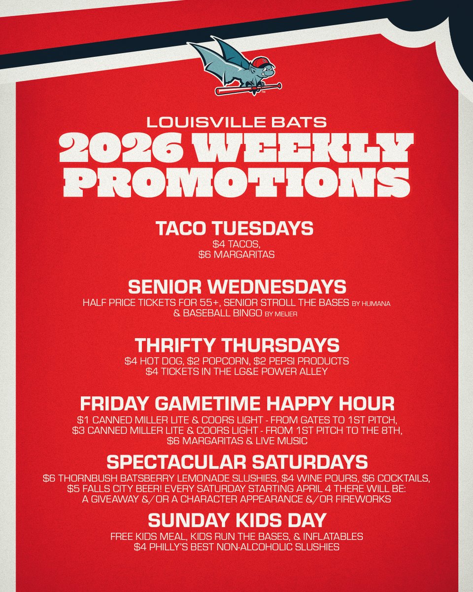Louisville Bats (@LouisvilleBats) / Posts / X