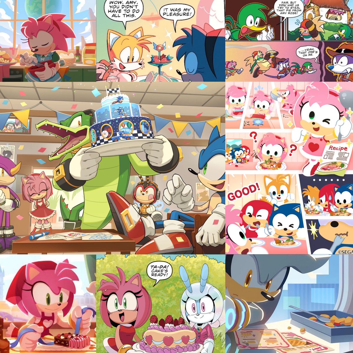 Since the Classic era, #AmyRose has been an excellent chef. Fang found ...