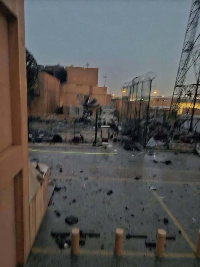 Newly released photos show extensive damage at Naval Support Activity ...