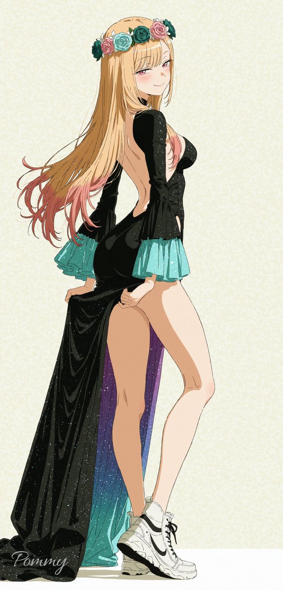 おっはよーん♬ スニーカーとドレス海夢ちゃん https://t.co/zp4a5zAl6Y