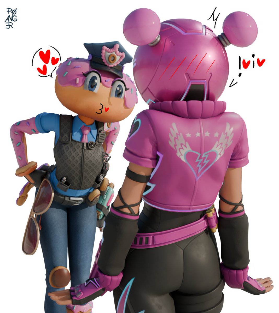 Constable Sprinkle X Cuddle Team Rider #Fortnite #FortniteFanArt # ...