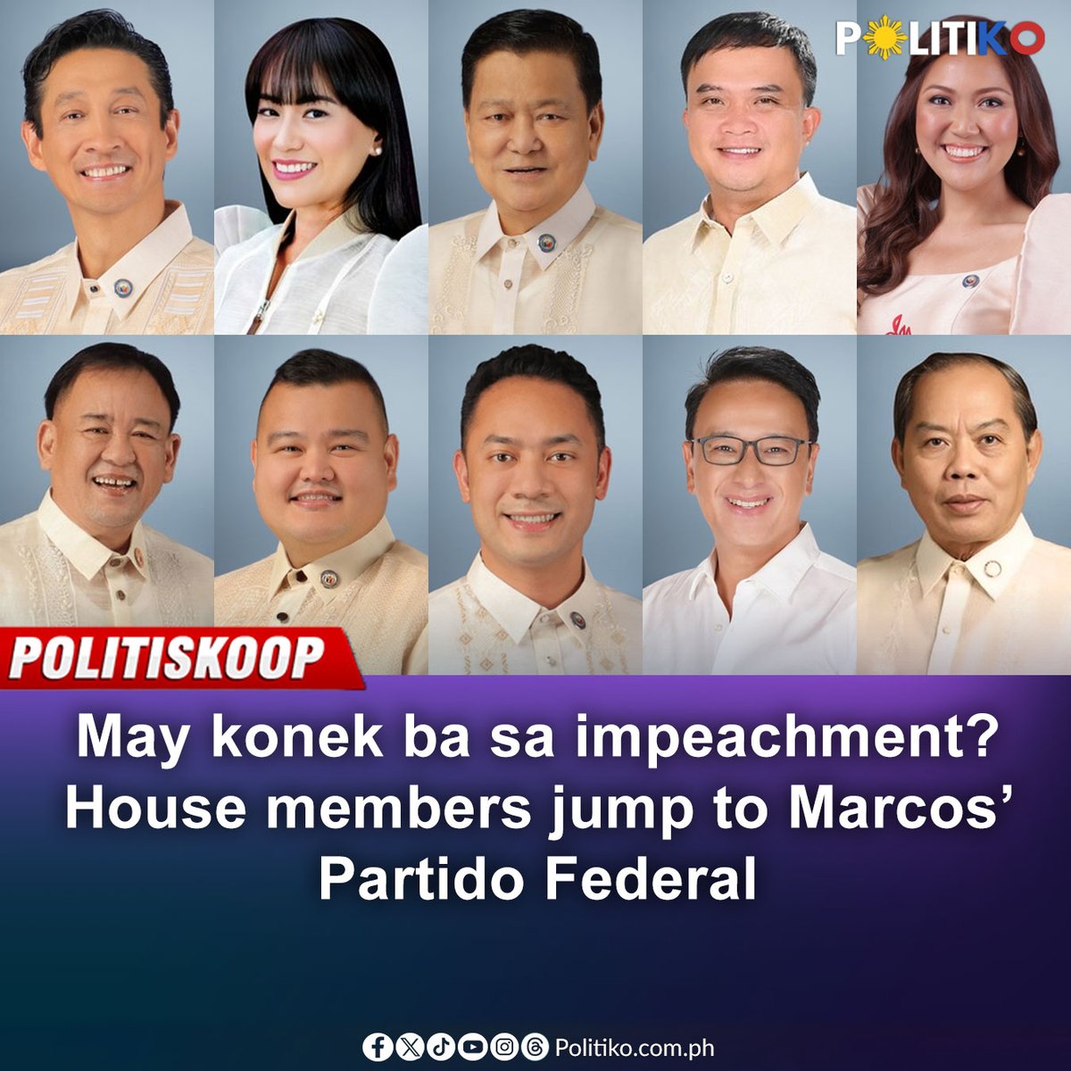 MAY KONEK BA SA IMPEACHMENT?👀 Several lawmakers reportedly jumped to ...
