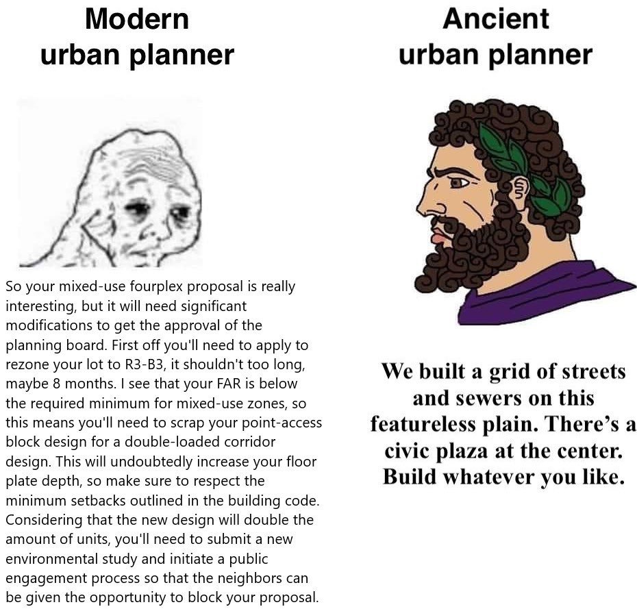 Most modern city planning isn't city planning. It's administrative ...