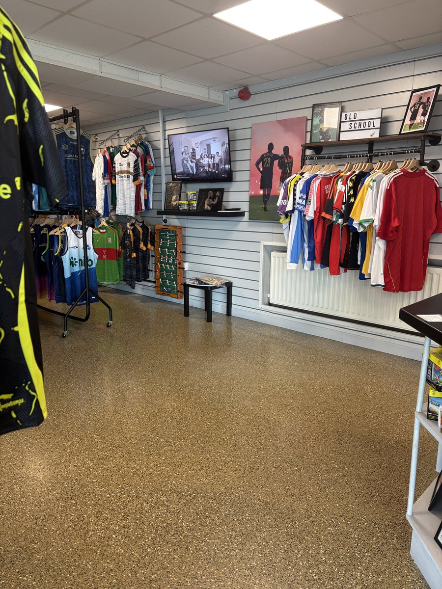 There’s a really cool football jersey shop in Enniskillen that’s well ...