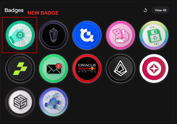New badge from @AbstractChain - The Flash Trader All you need to do is ...