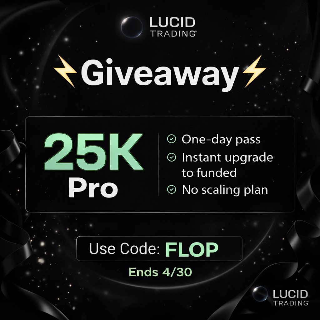 Back go back , another Lucid giveaway 🔥 GIVING AWAY 25k LUCID PRO EVAL ...