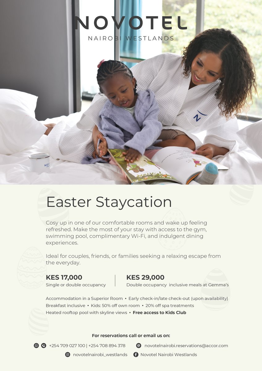 Escape the ordinary this Easter at Novotel Wake up to comfort, unwind ...