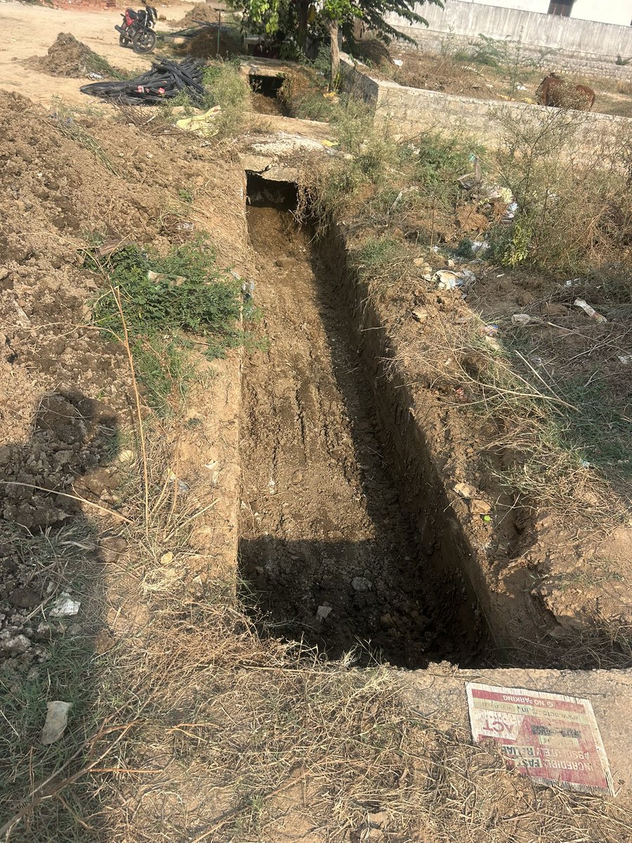 Rain water canal in PNR colony has no outlet, as result water gets ...