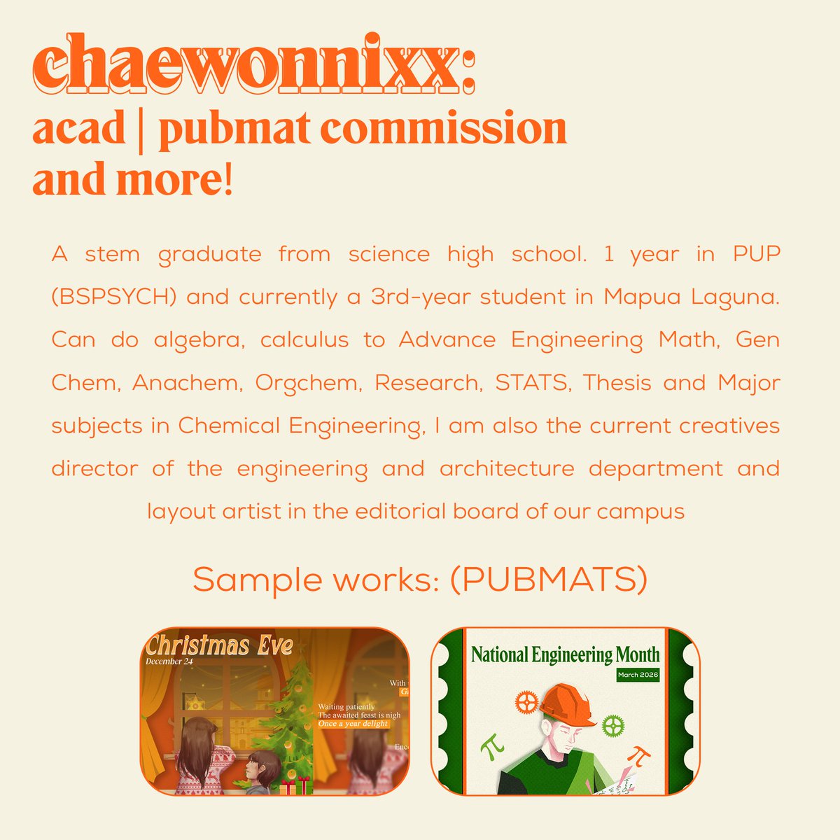 drei | open for acad and pubmat commission (@chaewonnixx) / Posts / X