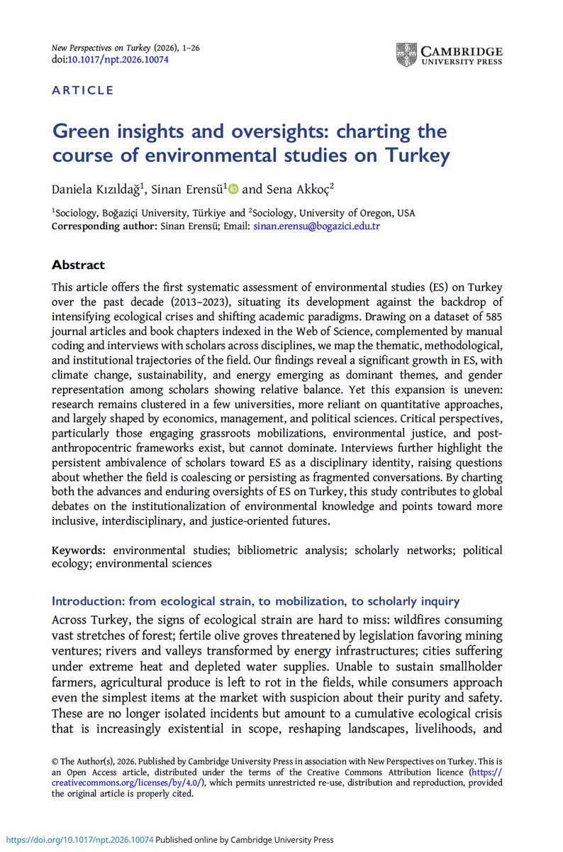 New Perspectives on Turkey (@turkey_newpers) / Posts / X