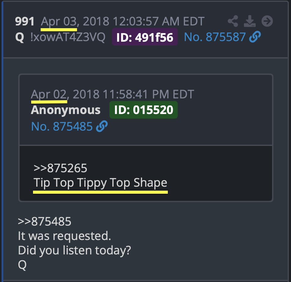 🌷April 3 Delta Tip Top Tippy Top Shape ⤵️