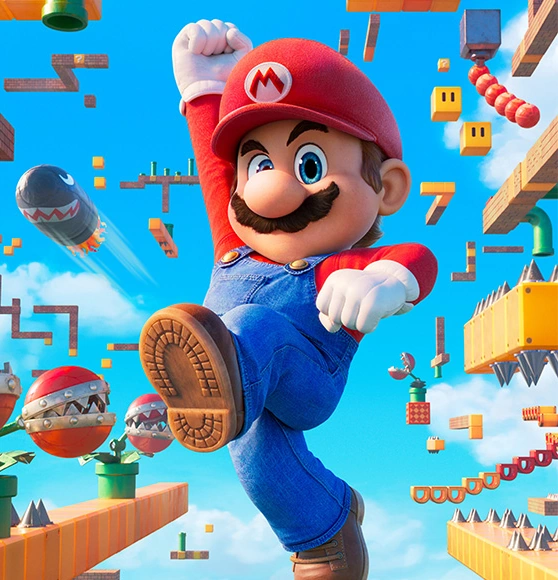 I just wanna say Mario is somehow the worst character in his own movies ...